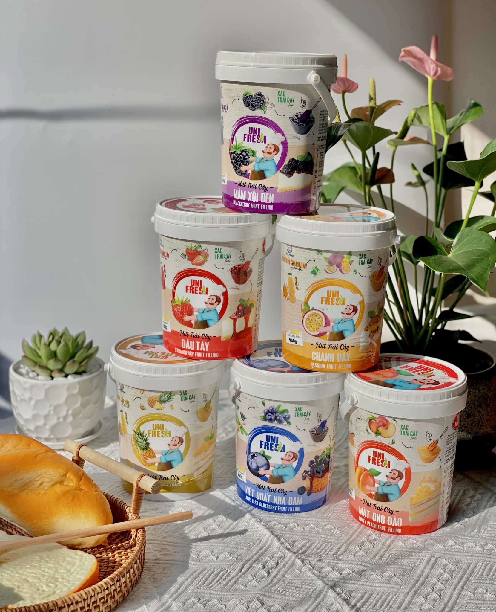 Mứt Trái Cây UNIFRESH 950g | Đồng Tiến Group - Chất lượng lan toả niềm tin.